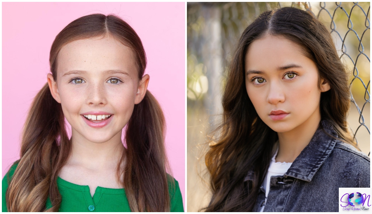 Madelyn Kientz & Finley Rose Slater OUT at Days of our Lives